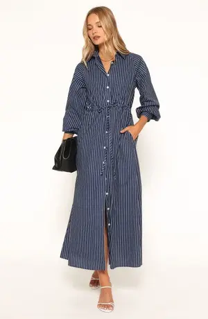PETAL & PUP Hansel Long Sleeve Maxi Dress