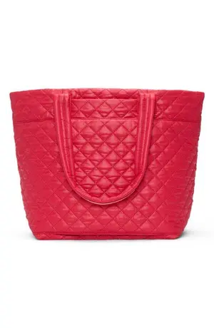 Mz Wallace Medium Metro Deluxe Quilted Tote - Apple