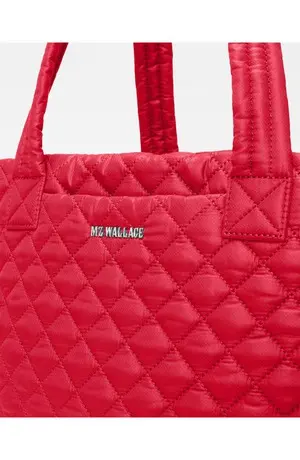 Mz Wallace Medium Metro Deluxe Quilted Tote - Apple