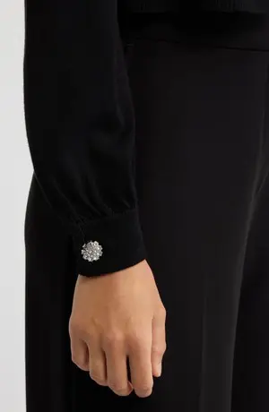 Anne Klein Kissing Front Shrug - Anne Black