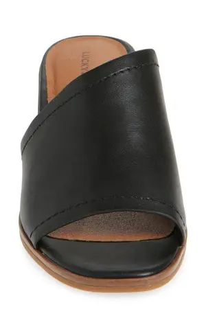 Lucky Brand Lerkie Block Heel Sandal - Black 04