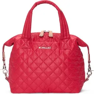 Mz Wallace Small Sutton Deluxe Crossbody Bag - Apple