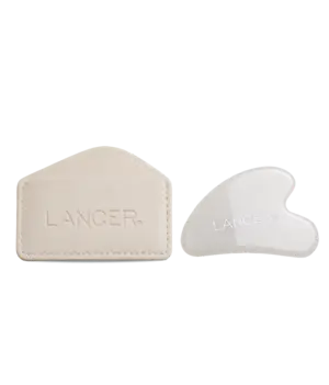LANCER SKINCARE White Crystal Gua Sha - One-color