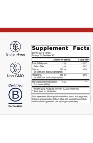 METAGENICS Bone Builder Classic Enhanced Bone Support Supplement 270 Tablets