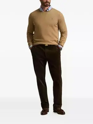 Polo Ralph Lauren Logo-embroidered Sweater - Brown