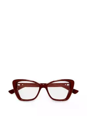 Gucci Cat-eye Frame Glasses - Red