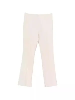Peserico Seam-detail Slit-hem Trousers - Neutrals