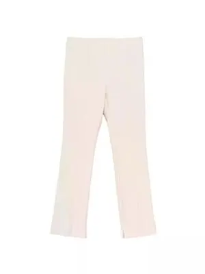 Peserico Seam Detail Slit-hem Trousers - Neutrals