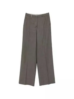 Peserico Pressed-crease Trousers - Grey