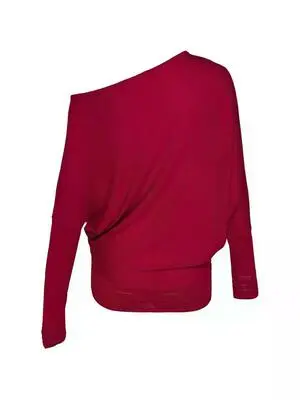 CLUB21 Off-shoulder Batwing-sleeve Sweater