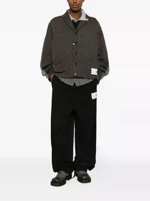 Mihara Yasuhiro Distressed Cardigan - Brown
