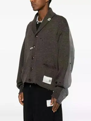 Mihara Yasuhiro Distressed Cardigan