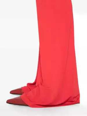 ALESSANDRO LEGORA Elasticated-waist Flared Trousers