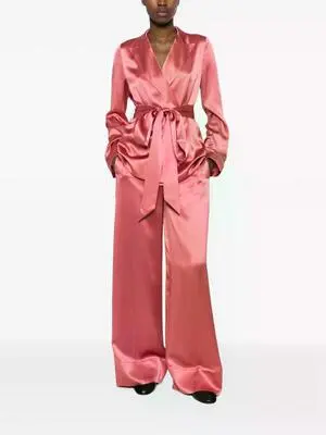 JOSEPH Archer Button-up Blazer - Pink