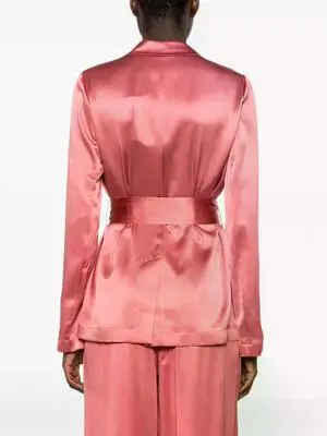 JOSEPH Archer Button-up Blazer - Pink
