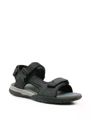 Geox Spherica Ec5 Touch-strap Sandals - Blue