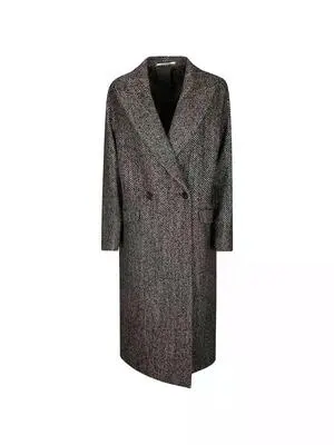 Tagliatore Linden Herringbone Overcoat