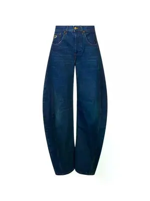 LOIS Barrel-leg Jeans With Contrast Stitching