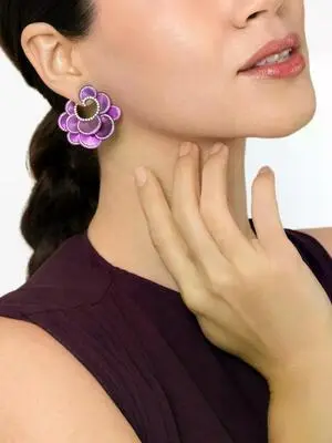 SABOO FINE JEWELS Elemento Diamond Scallop Earrings