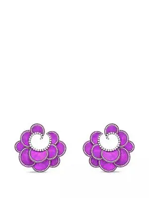 SABOO FINE JEWELS Diamond Scallop Earrings