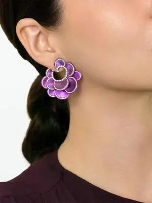 SABOO FINE JEWELS Diamond Scallop Earrings