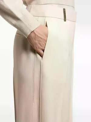 Peserico Pressed-crease Trousers