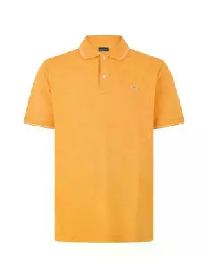 Paul & Shark Cotton Polo Shirt - Orange
