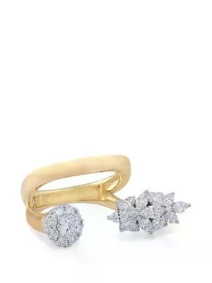 Yeprem Golden Strada Diamond Ring - Gold