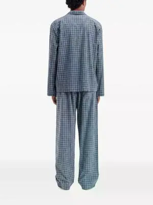 TEKLA Check-print Pajamas