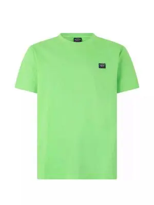 Paul & Shark Logo-patch Short-sleeve T-shirt - Green