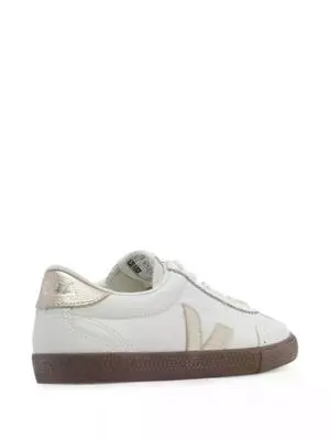 VEJA Volley Leather Platine Bark Sneakers