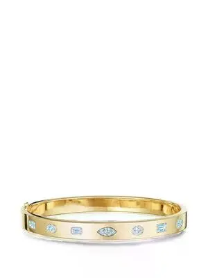 Kwiat Diamond Fancy Shape Bangle - Gold