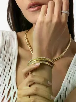 Kwiat Diamond Fancy Shape Bangle
