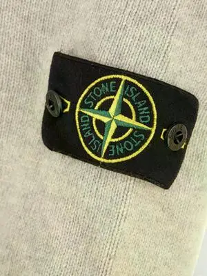 Stone Island 5100072 Lambswool Jumper - Neutrals