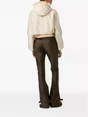 Miu Miu Technical Fabric And Shearling Windbreaker