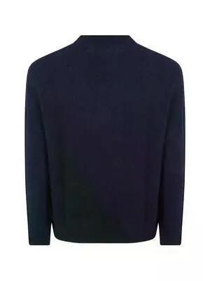 BALLANTYNE Crew-neck Long-sleeve Sweater - Blue