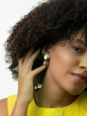 DENISE CASSOU Infinity Diamond Earrings - Gold