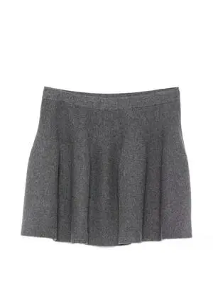 LISA YANG Wren Mini Skirt - Grey