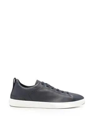 Church's Lace-up Leather Sneakers - Blue