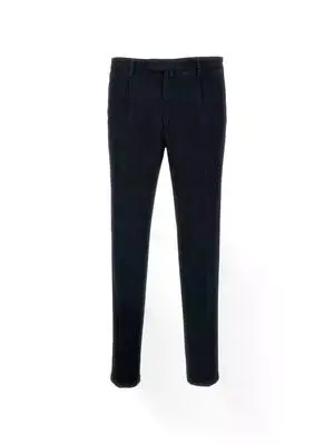 BRIGLIA 1949 Pleated Straight-leg Jeans - Blue