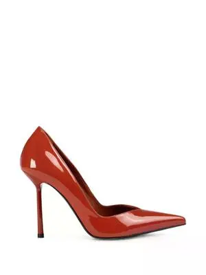 LE SILLA Vivienne Patent Leather Heeled Pumps - Red