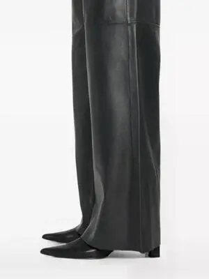 FORTE_FORTE Pocket Leather Trousers