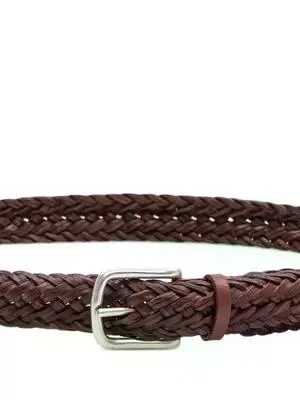 Orciani Woven Leather Belt