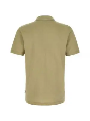 BOSS Cotton-blend Polo Shirt With Bubble-structured Jacquard