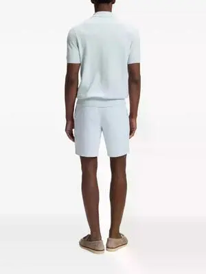 BOSS Regular-fit Knit Polo In Structured Fabric
