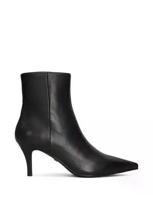 Lola Cruz Pointed-toe Stiletto-heel Ankle Boots - Black