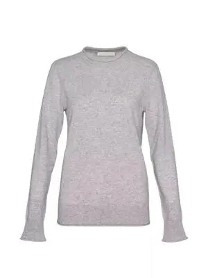 CLUB21 Fine-knit Crew-neck Sweater - Grey