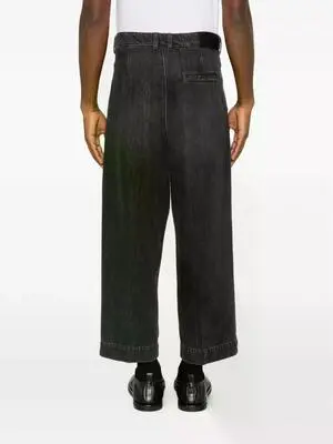 ROSSI Noa Pleated Jeans Washed