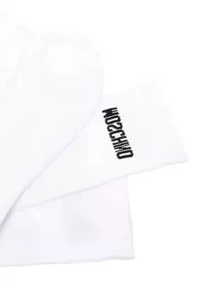Moschino Intarsia Ribbed Socks