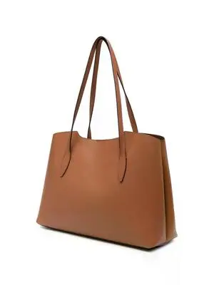 Guess Melody Logo-plaque Leather Shoulder Bag